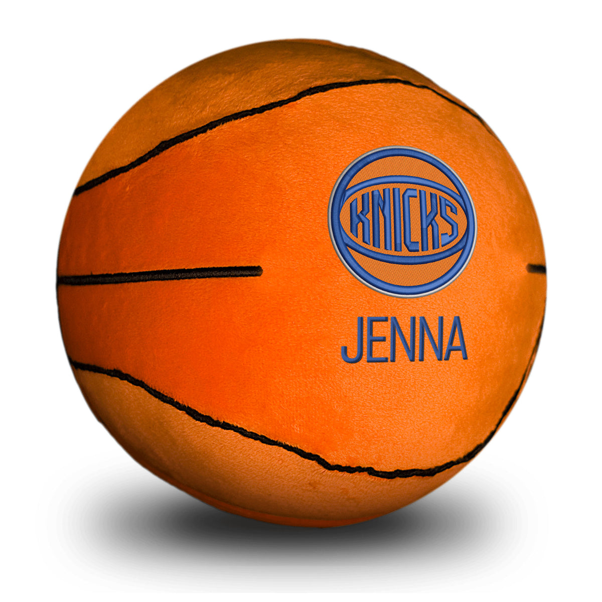 Personalized New York Knicks "Ball" Plush Basketball – Designs by Chad ...