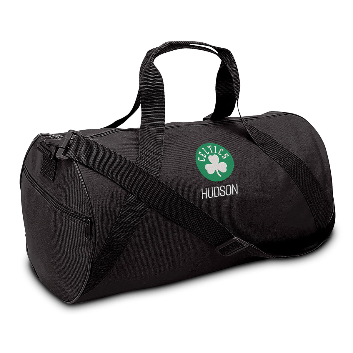 Personalized Boston Celtics Clover Duffel Bag – Designs by Chad & Jake
