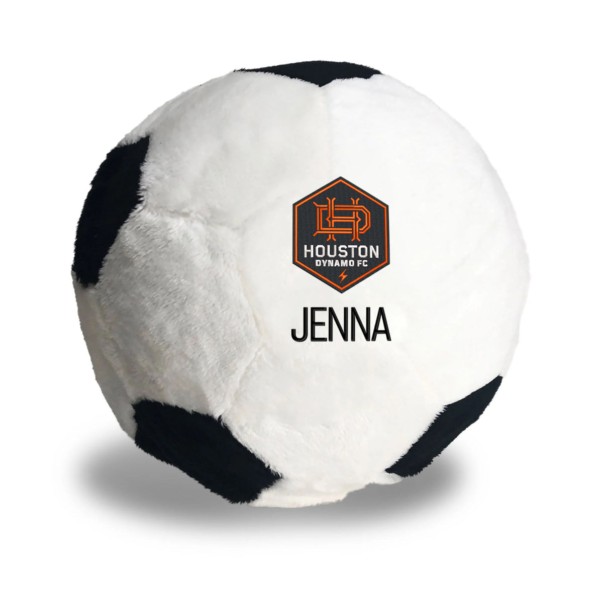 Personalized Houston Dynamo FC Plush Soccer Ball – Designs by Chad & Jake
