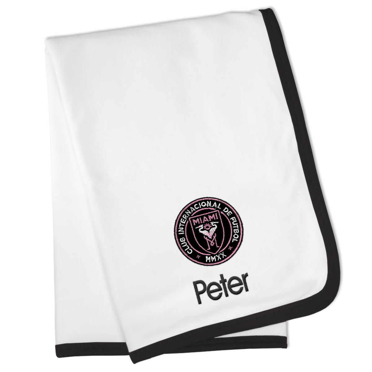 Personalized Inter Miami CF Blanket – Designs by Chad & Jake