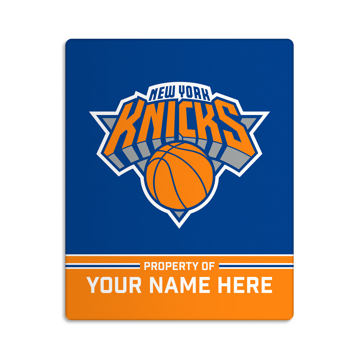 Custom New York Knicks "Property of" Door Sign - 8"x10" – Designs by ...