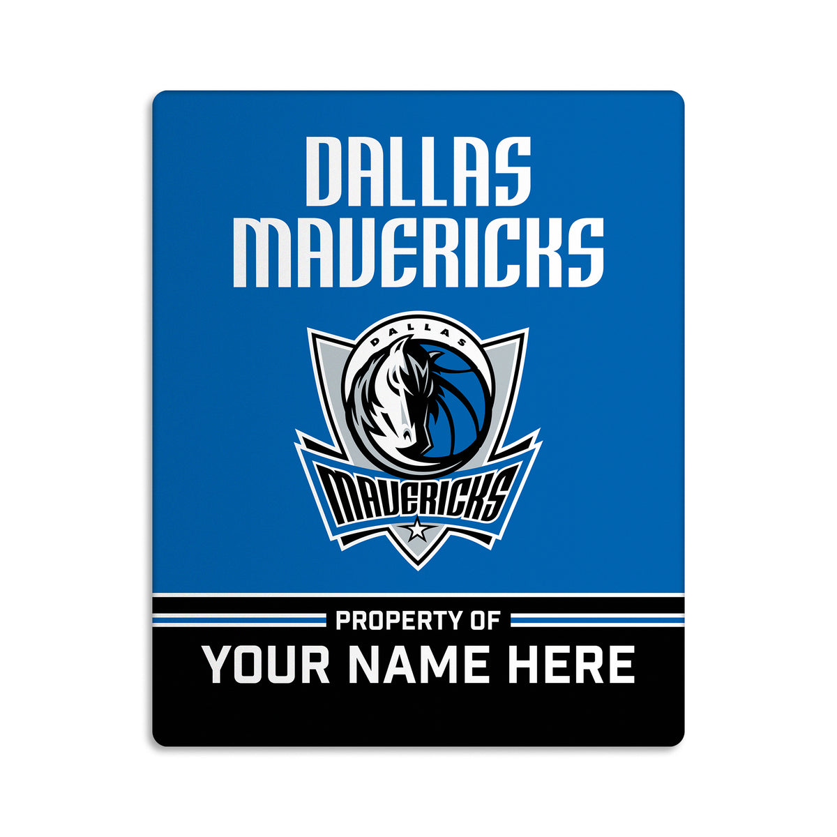 Custom Dallas Mavericks "Property of" Door Sign - 8"x10" – Designs by ...