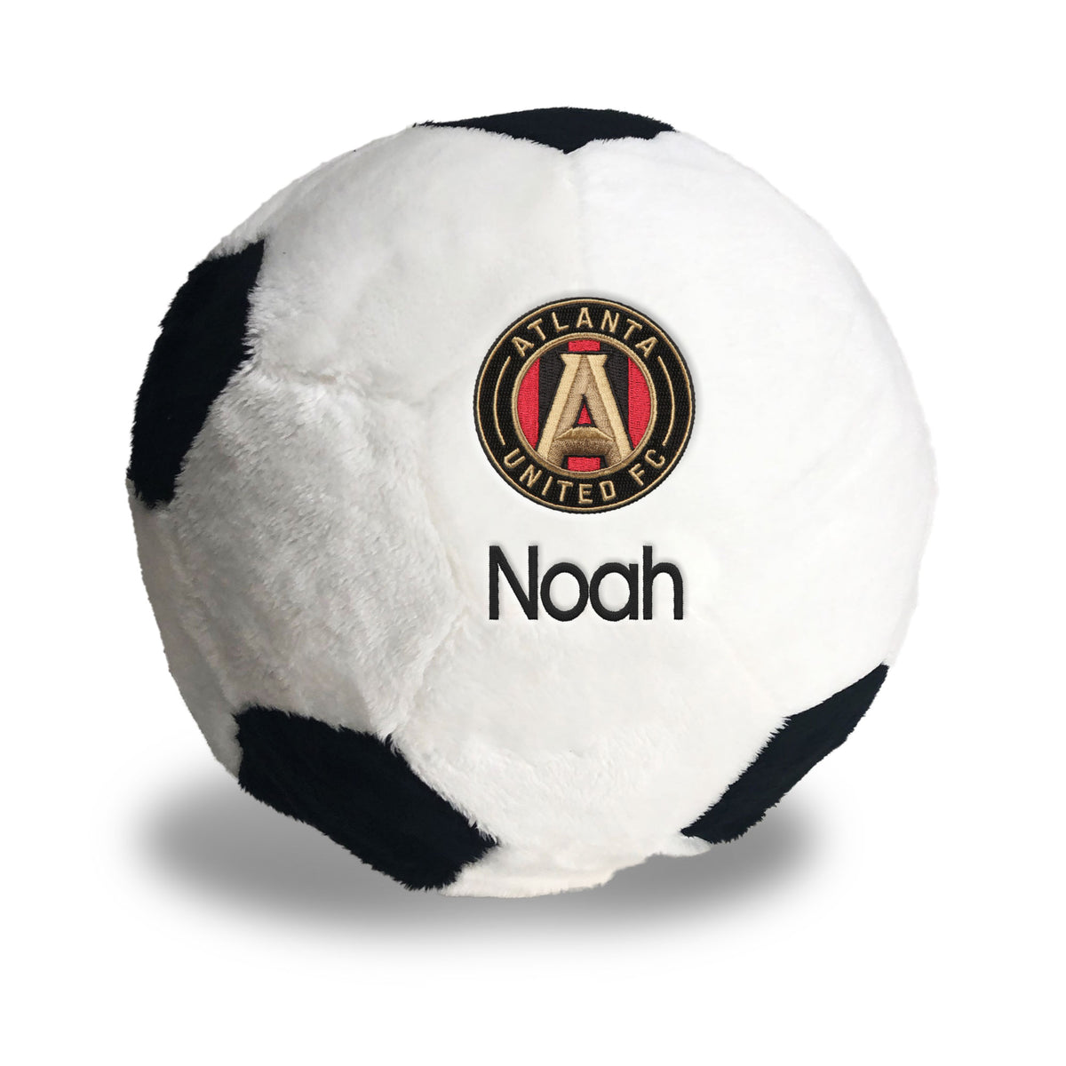 Personalized Atlanta United Plush Soccer Ball – Designs by Chad & Jake